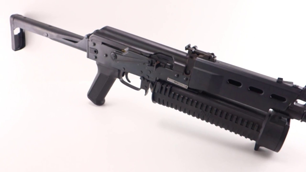 PPS PP19-3 Bizon crosse pliante Full Metal AEG 1.5J HE003M #DMdiffusion - YouTube