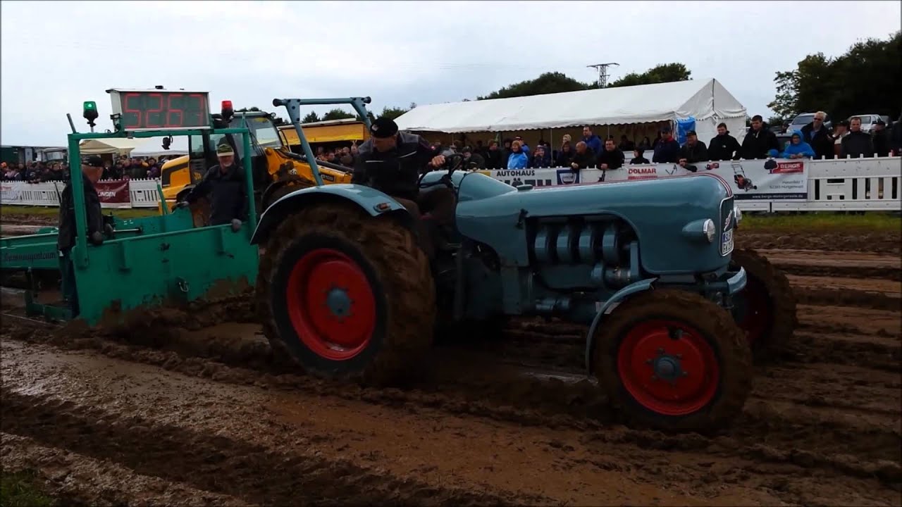 Traktopulling Hanomag R45 - YouTube