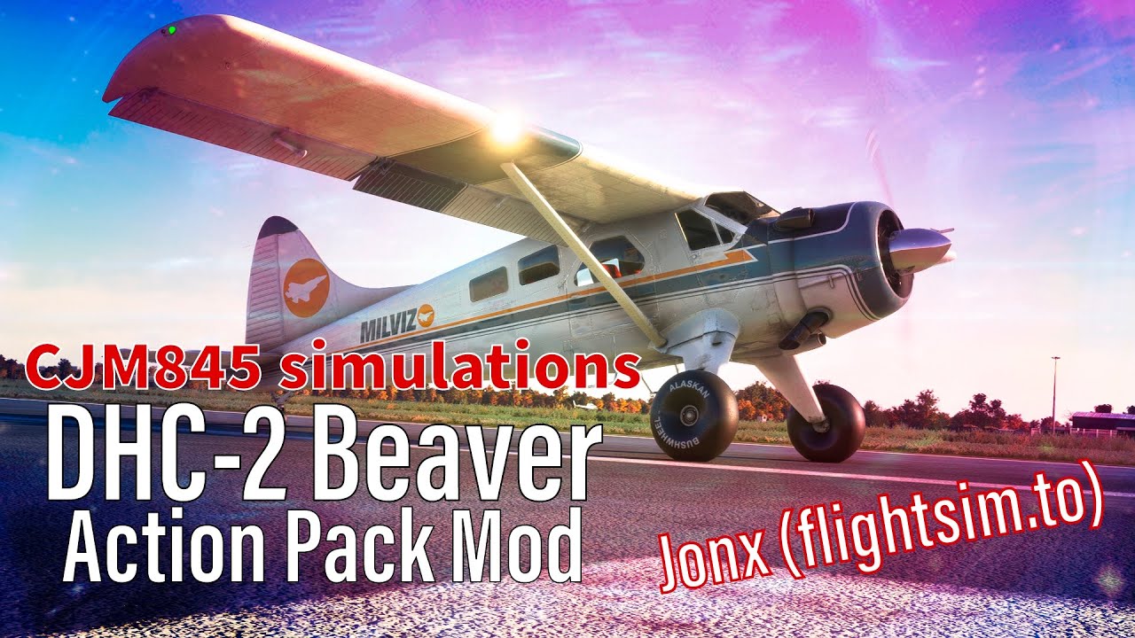 MSFS 2020 DHC-2 Beaver MOD - YouTube