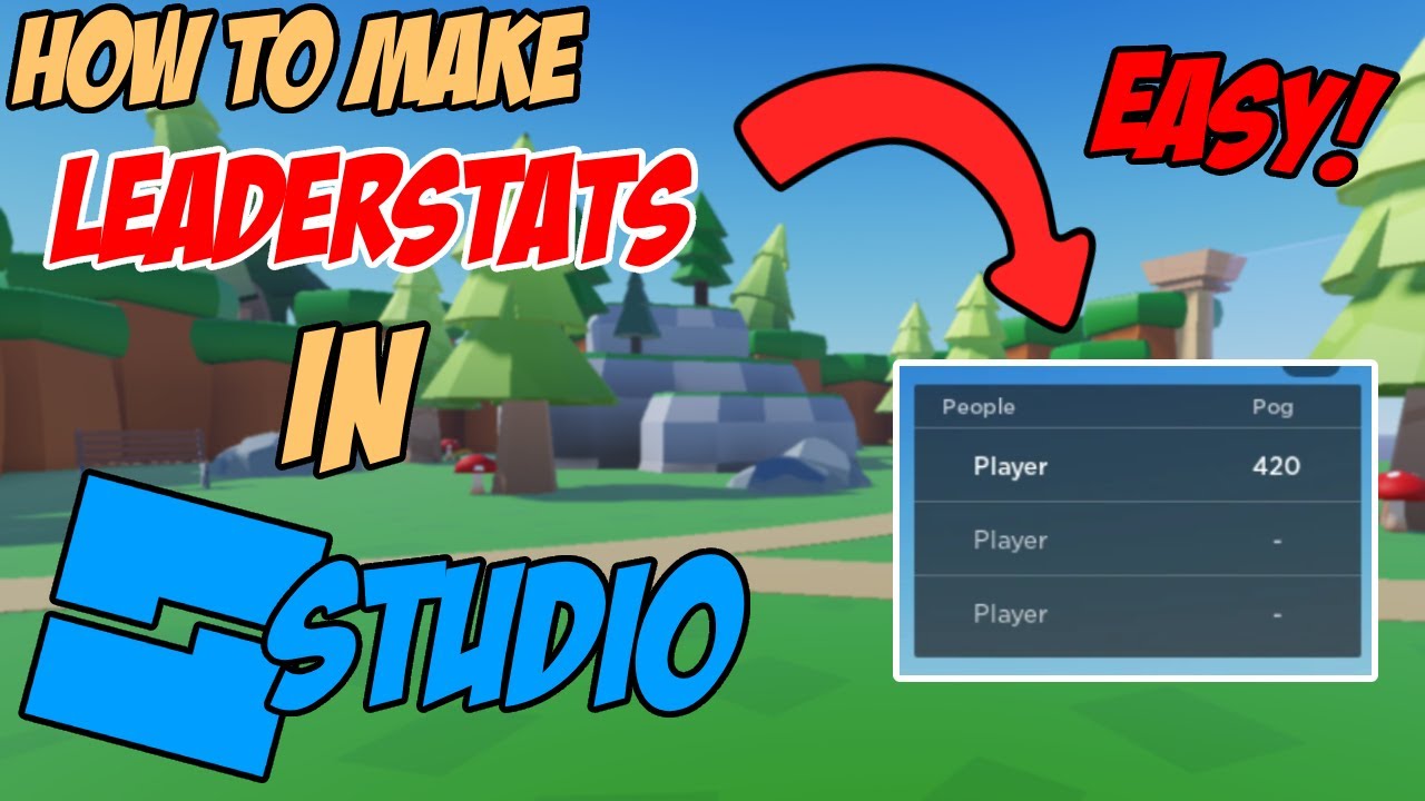How to make LEADERSTATS in Roblox Studio! (2024) - YouTube