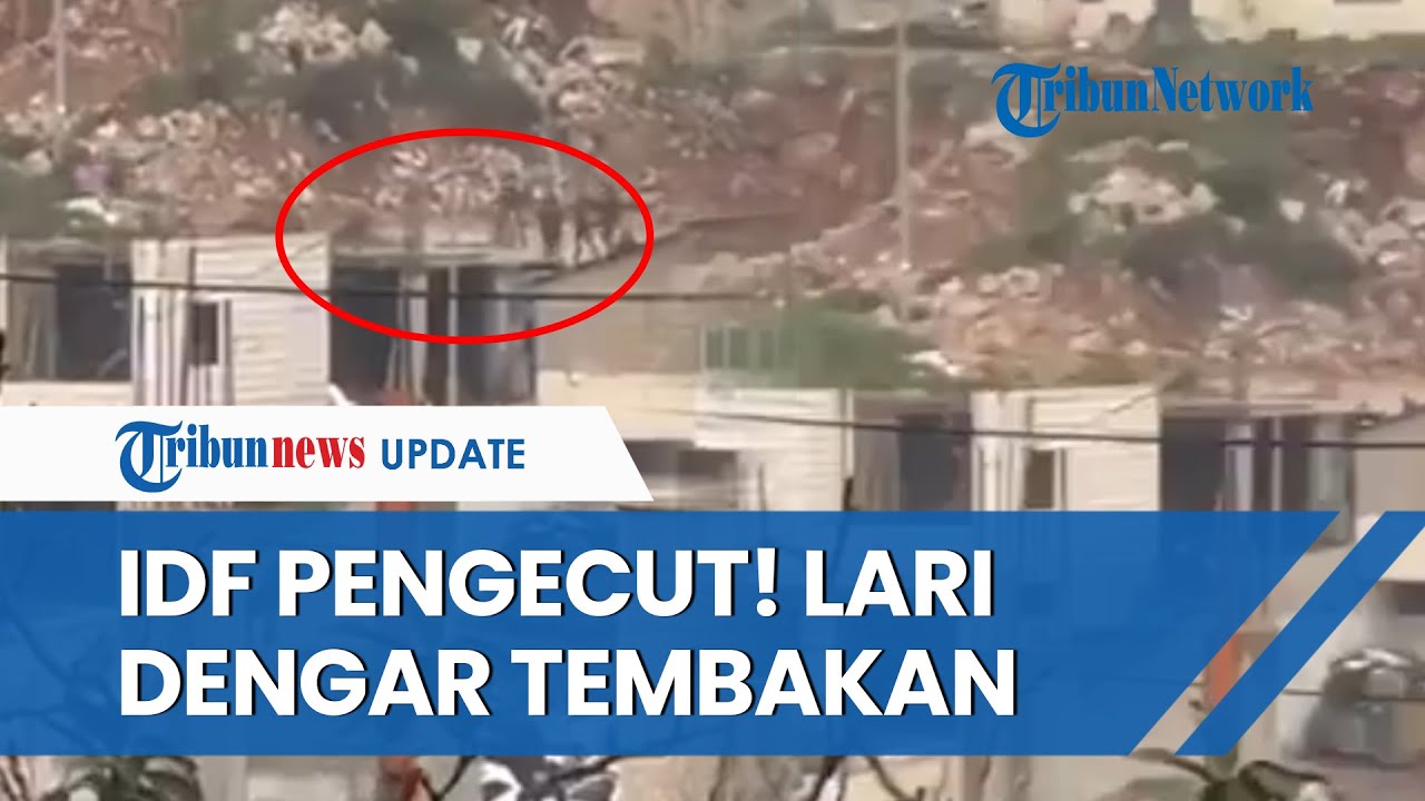 VIDEO Israel Pengecut! Lusinan Tentara IDF Terbirit birit saat Dengar ...