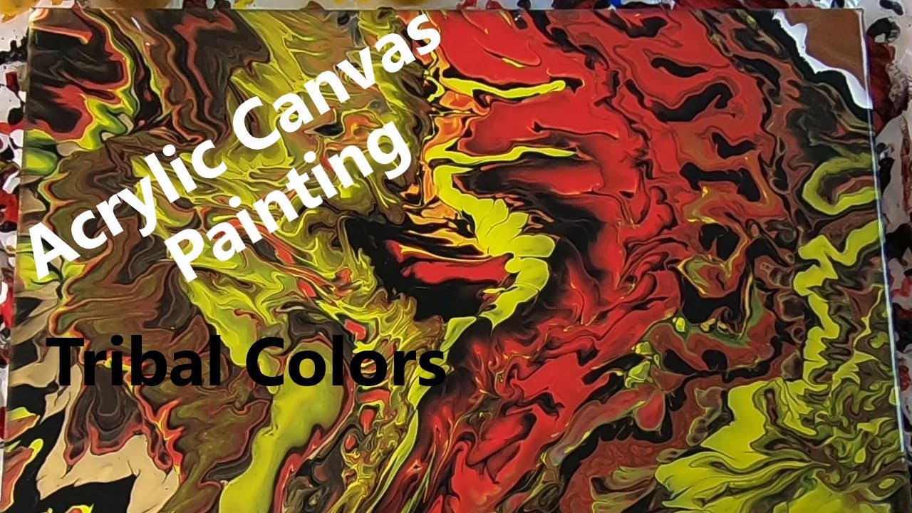 Painting Episode 1 "Tribal Colors" Together let's create ART ...