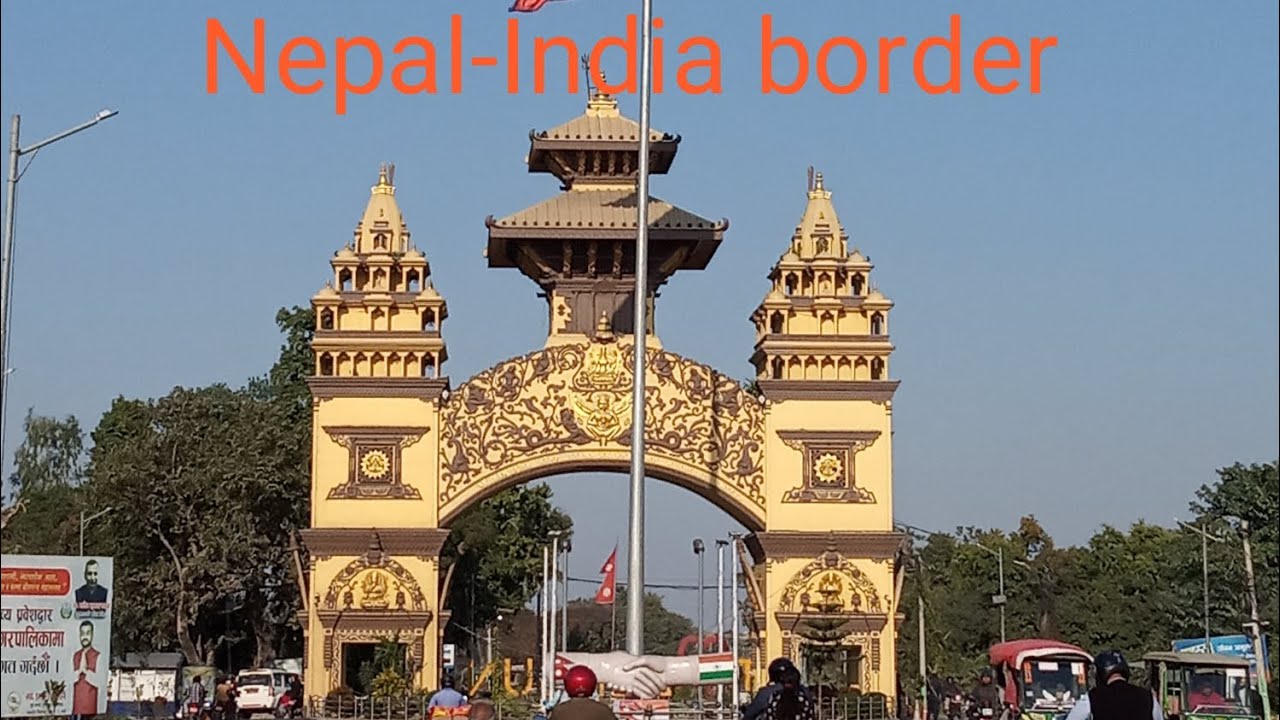 Nepal–India border crossing at Birganj and Raxaul - YouTube