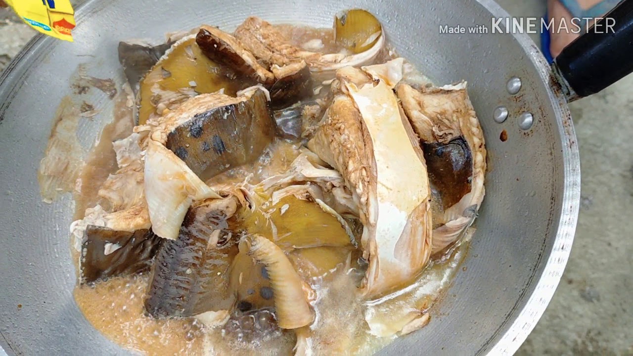 How to cook adobong Pagi (Stingray) - YouTube