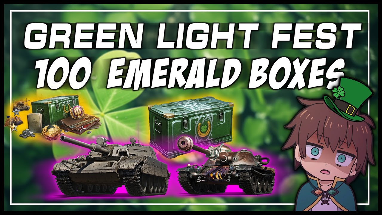 𝗢𝗽𝗲𝗻𝗶𝗻𝗴 𝟭𝟬𝟬 "𝗘𝗺𝗲𝗿𝗮𝗹𝗱 𝗕𝗼𝘅𝗲𝘀" --- Luck of the Dank-ish || World of Tanks ...