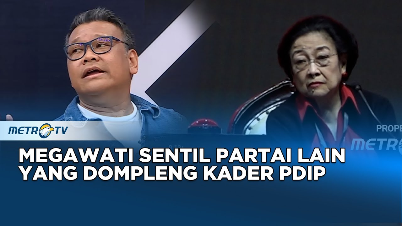 Megawati Sentil Partai Lain yang Dompleng Kader PDIP - YouTube