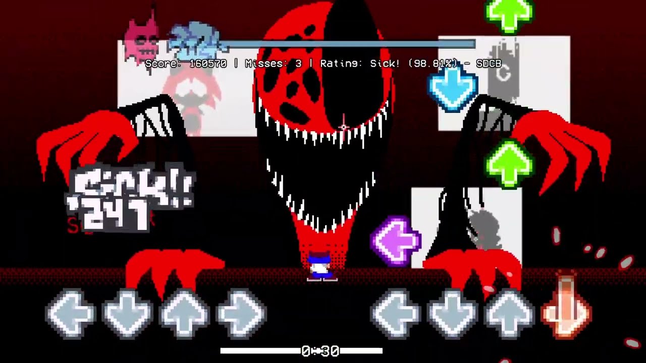 Fatality high effort (FNF Mod) - YouTube