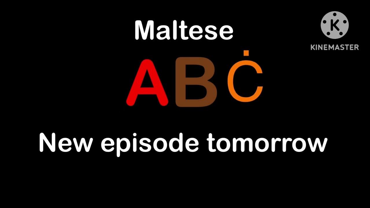Maltese Alphabet Logo: Intro - YouTube