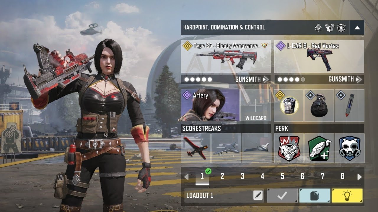 Artery | Legendary Type 25 - Bloody Vengeance | Call Of Duty Mobile ...