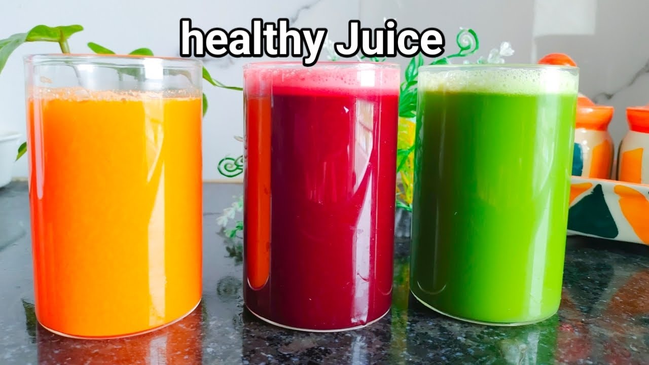 3 Healthy Morning Juices । Healthy Juices For Weightloss । Healthy ...