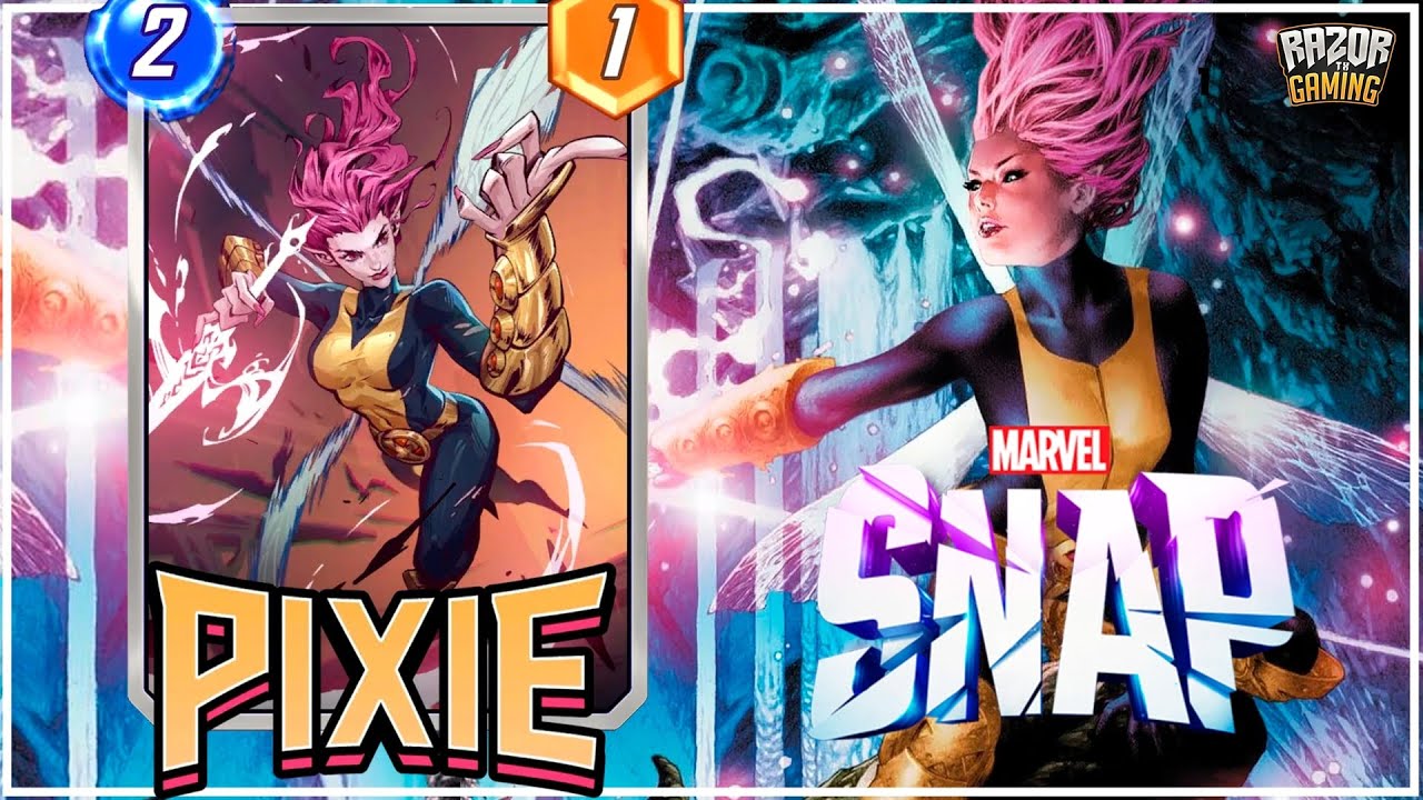 NUEVA CARTA: PIXIE ¿MERECE LA PENA? + MAZOS 🔴 MARVEL SNAP - YouTube