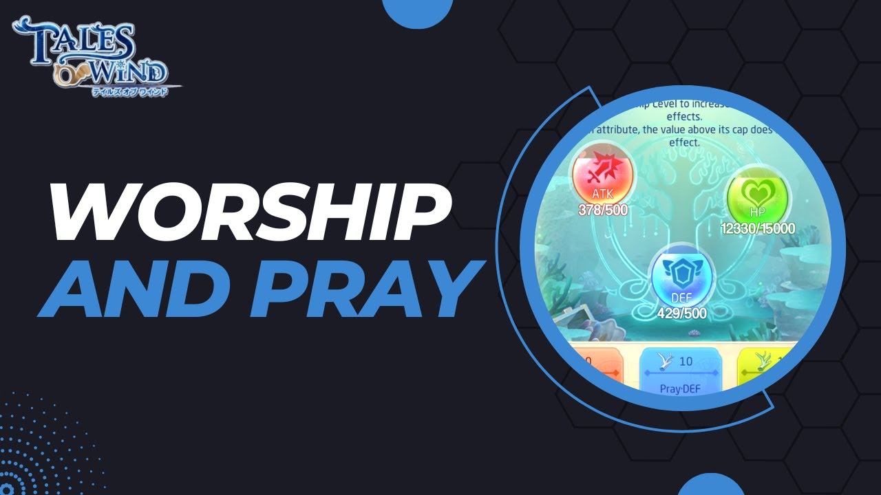 Increase your stats with Worship & Pray - YouTube
