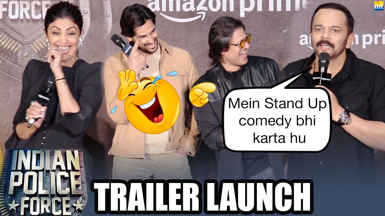 Rohit Shetty's HILARIOUS JOKES UNCUT - Indian Police Force Trailer ...
