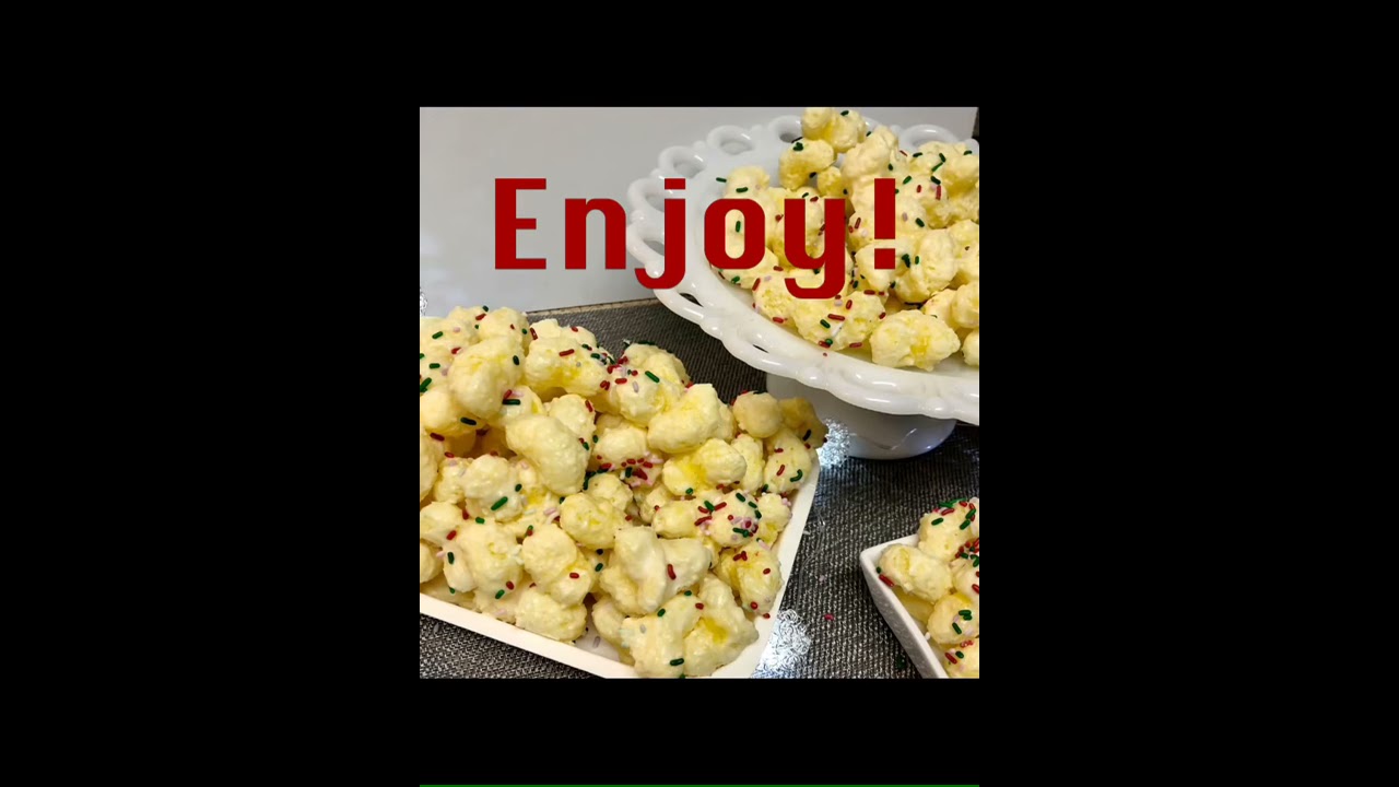 White Chocolate Puff Corn Crack - YouTube