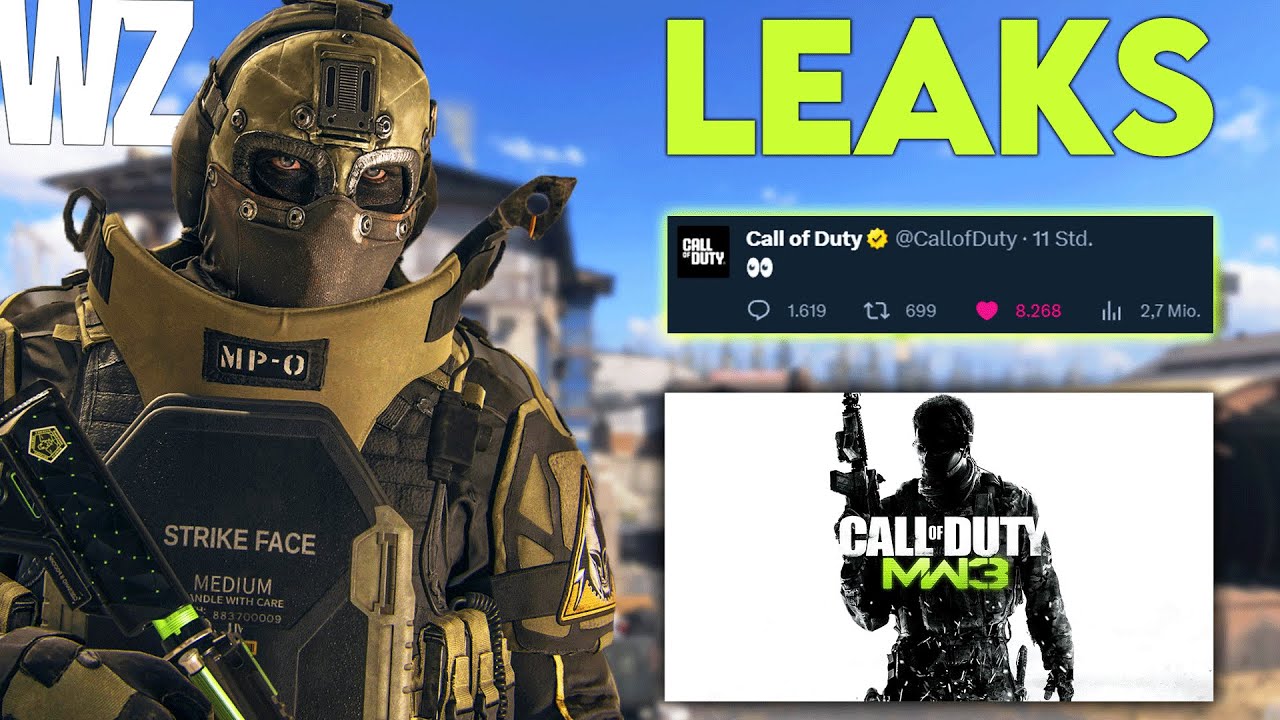 MW3 RELEASE wurde GELEAKED 👀 (Beta, Early Access, Zombies) + Shop ...