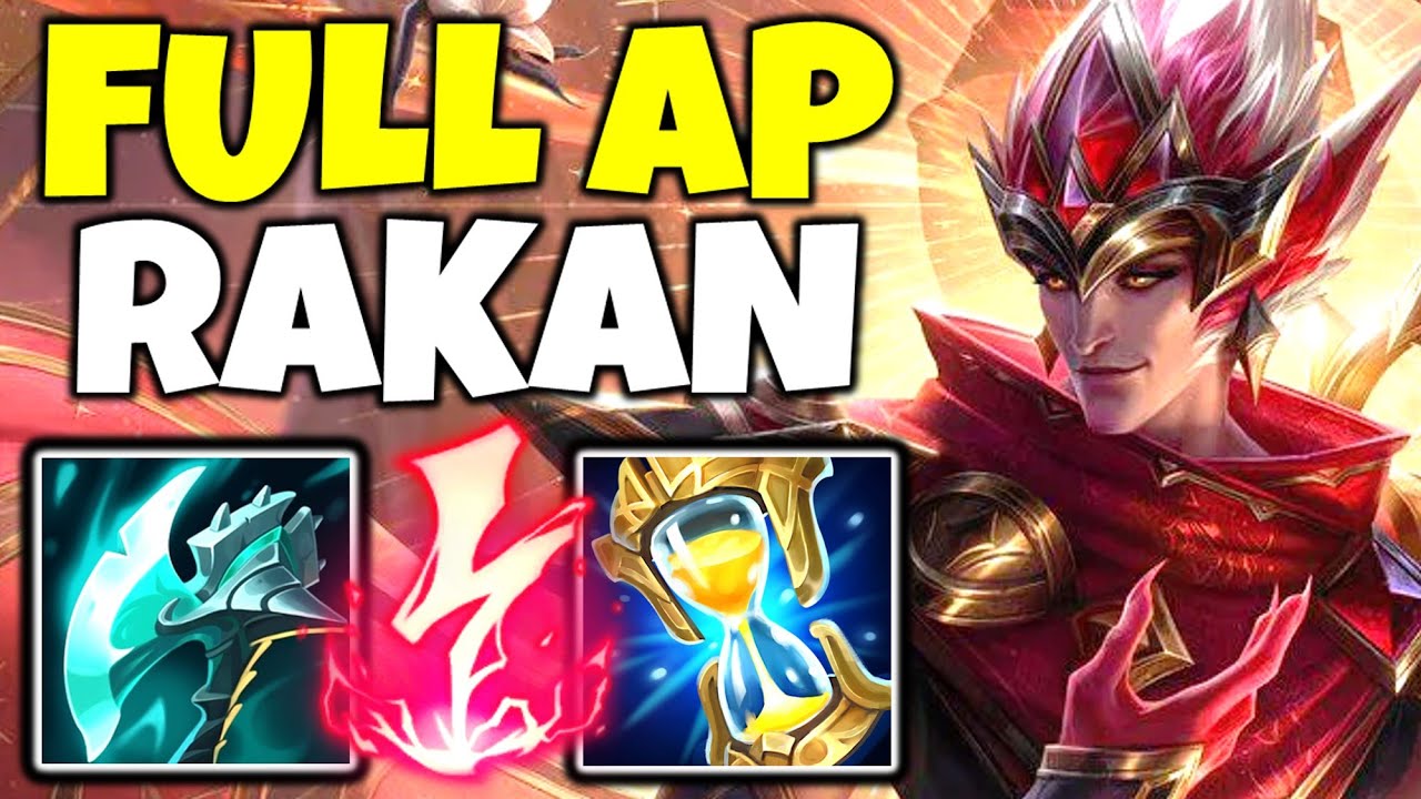 RAKAN, BUT I BUILD HIM FULL AP (ONE SHOT MULTIPLE PEOPLE AT ONCE) - YouTube