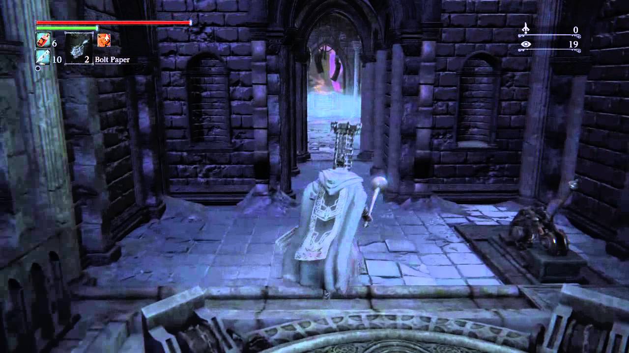 Bloodborne How to find: Upper Cathedral Ward Key! The Choir trophy ...