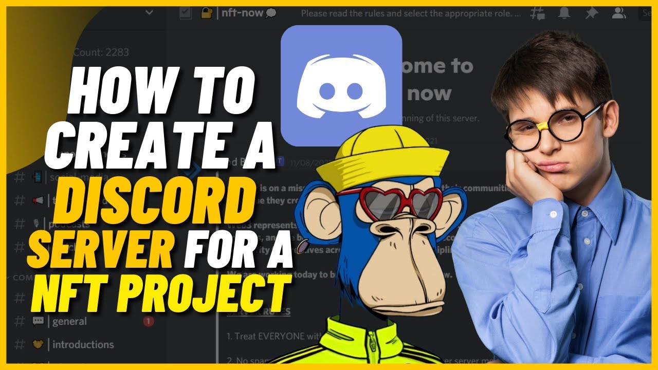 How to Create a Discord Server for a NFT Project | NFT Discord Tutorial ...