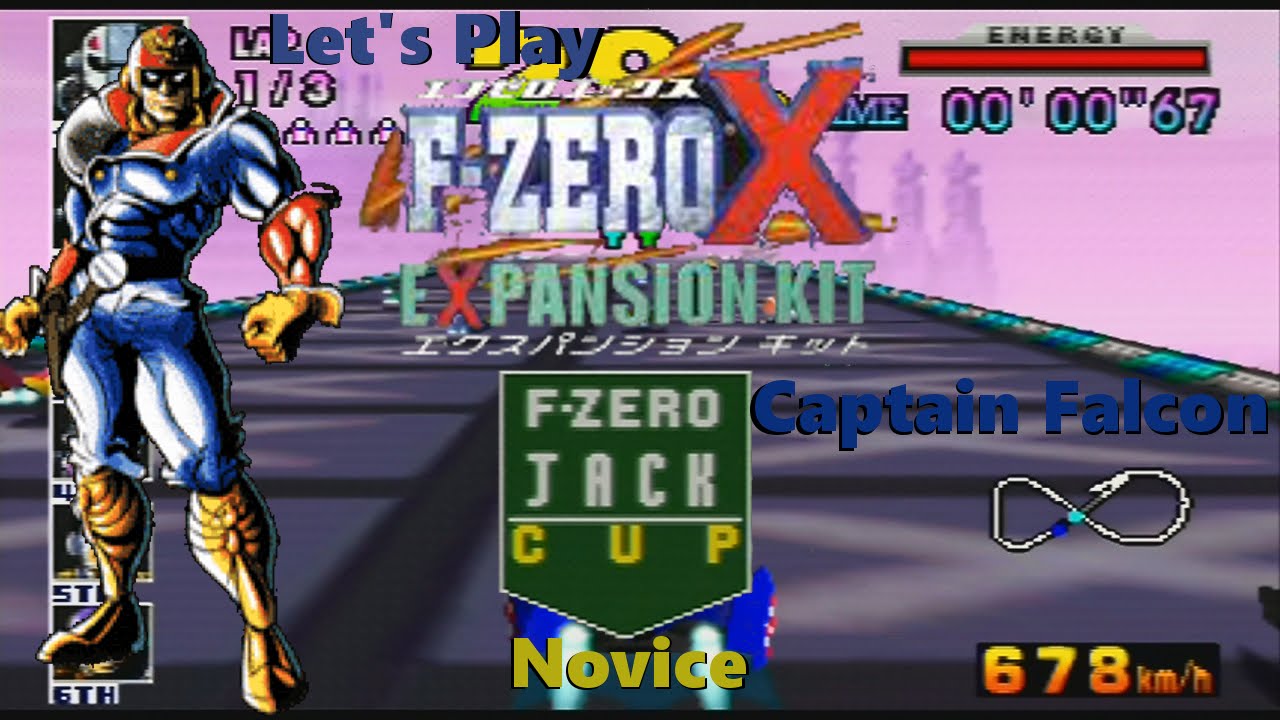 Let's Play F-Zero Expansion Kit Jack Cup Novice: Captain Falcon - YouTube