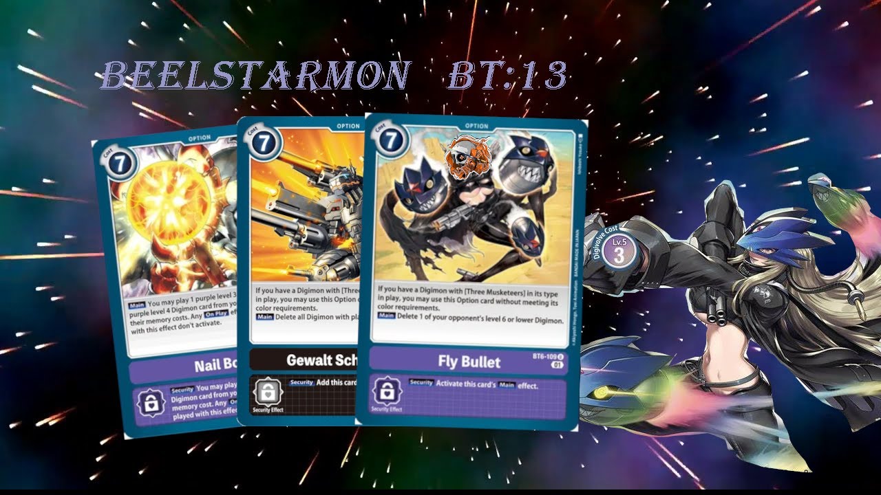 Beelstarmon Deck Profile bt13 - YouTube