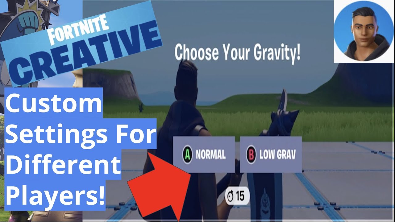 How To Allow Players To Choose Settings With An Interactive Display In ...