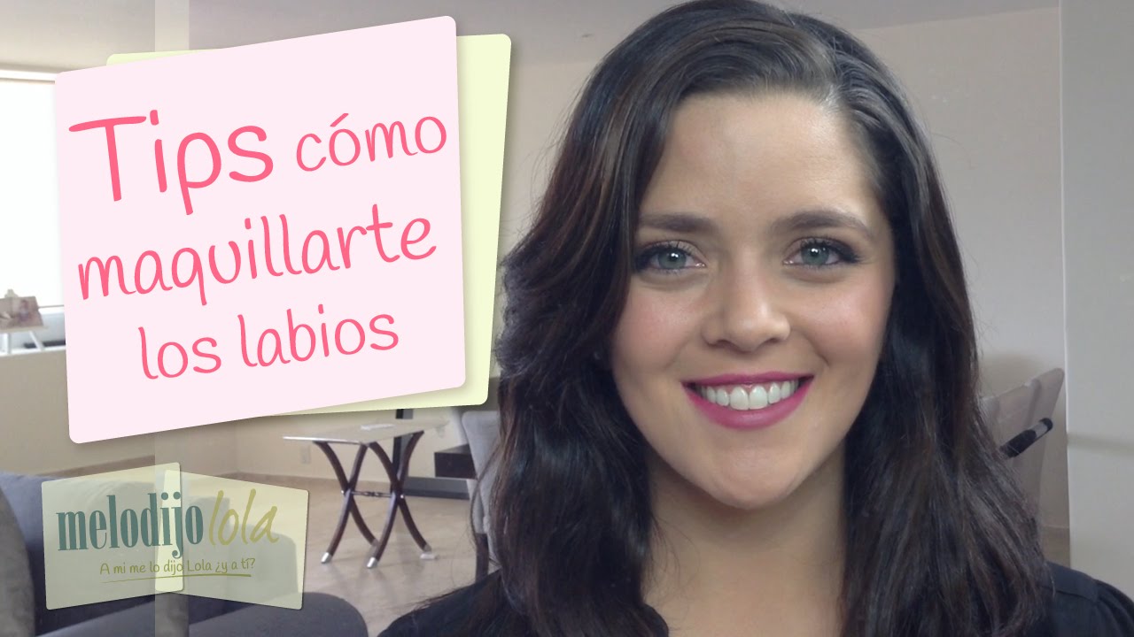 Tips cómo maquillarte los labios | Cómo maquillar los labios | Makeup ...