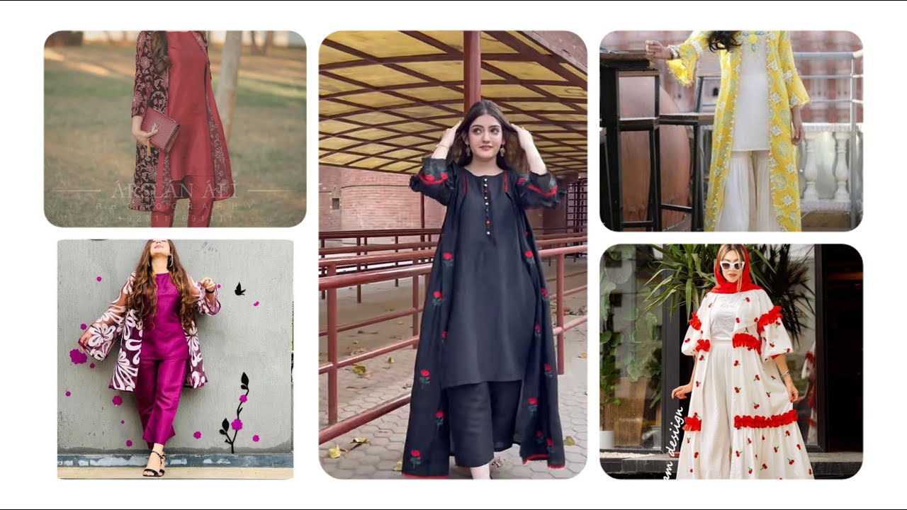 Trending ideas with open shirt design||front open double shirt design ...