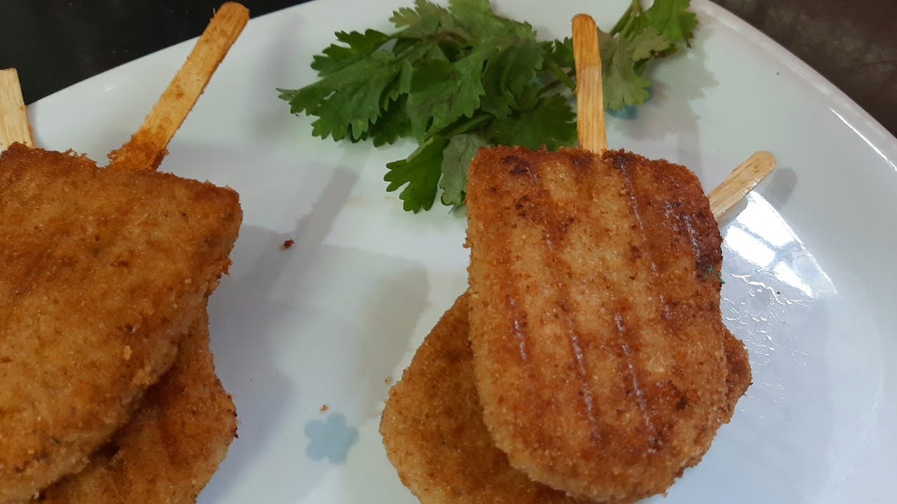 Chicken Kulfi Recipe | Chicken Chocobar | Kitchen World😍👌 - YouTube