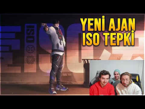 VALORANT YENİ AJAN ISO TANITIMI TEPKİ! @combatry @ikolojik