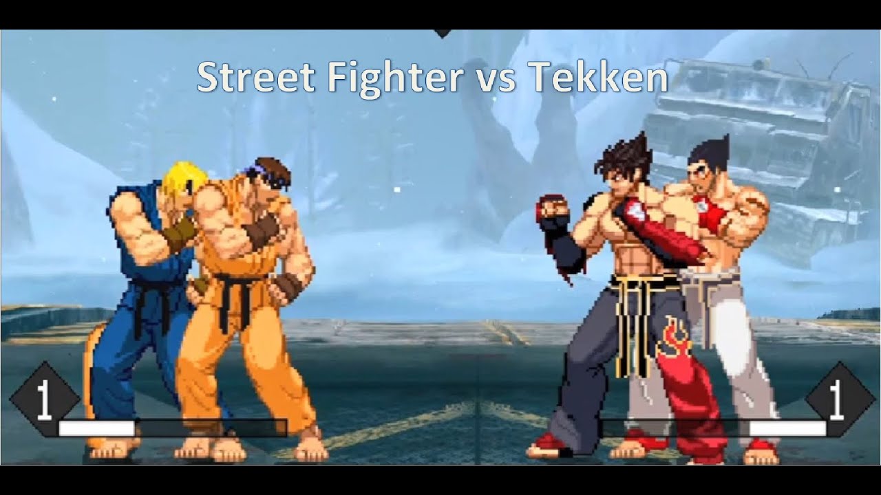 Street fighter vs Tekken - YouTube