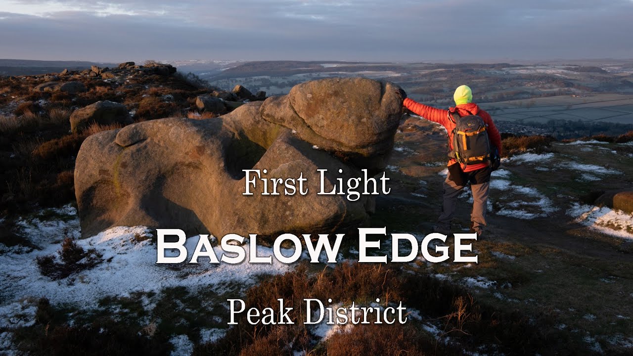 Baslow Edge sunrise - Peak District National Park - YouTube
