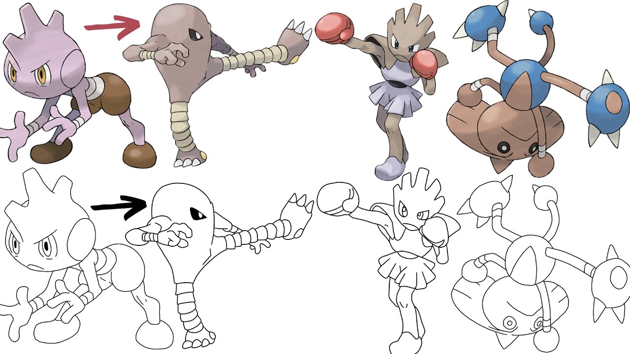 Evolucao Pokemon Hitmonchan Hitmonchan Pokemon Black And White Guide