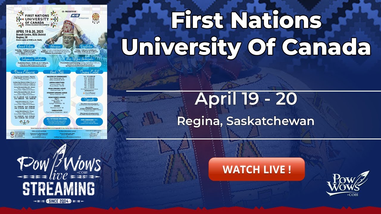 First Nations University of Canada Spring Celebration Pow Wow - YouTube