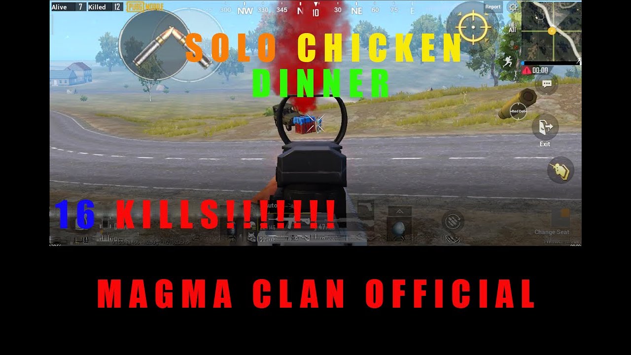 SOLO CHICKEN DINNER||MAGMA CLAN OFFICIAL - YouTube