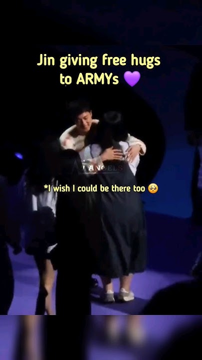 Jin giving free hugs to ARMYs#bts#jin#trendingshorts#purpleyou#yoursjin#like#ytshorts#viral#fypシ ...
