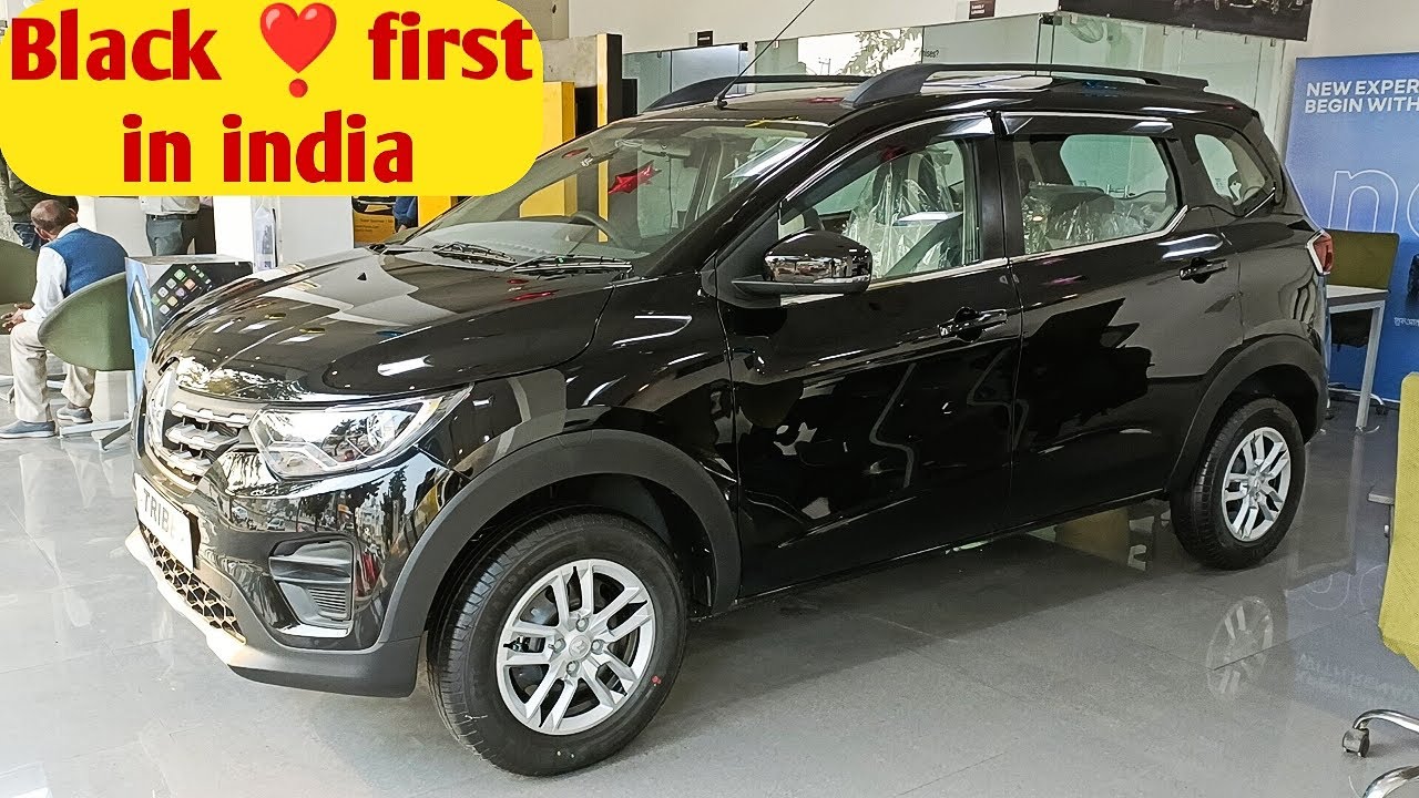 Renault का नया माफिया black colour 🖤 | New 2024 Triber RXT Black With ...
