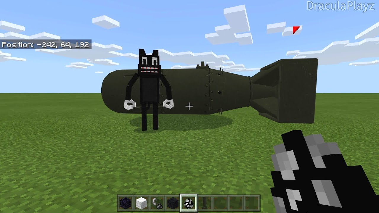Cartoon Cat VS Nuclear Bomb In Minecraft !!!!!! - YouTube
