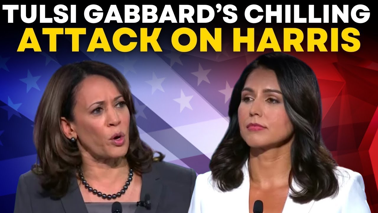 Trump-Tulsi Vs Kamala Harris LIVE | Trump vs Harris LIVE | US News LIVE ...