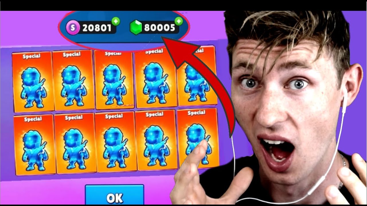 GRATIS GEMS & TOKEN BEKOMMEN alle SKINS für 0€ FREISCHALTEN in Stumble ...