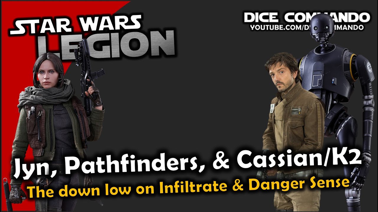 Star Wars Legion | Scarif Rebels Tactics - Infiltrate & Danger Sense ...