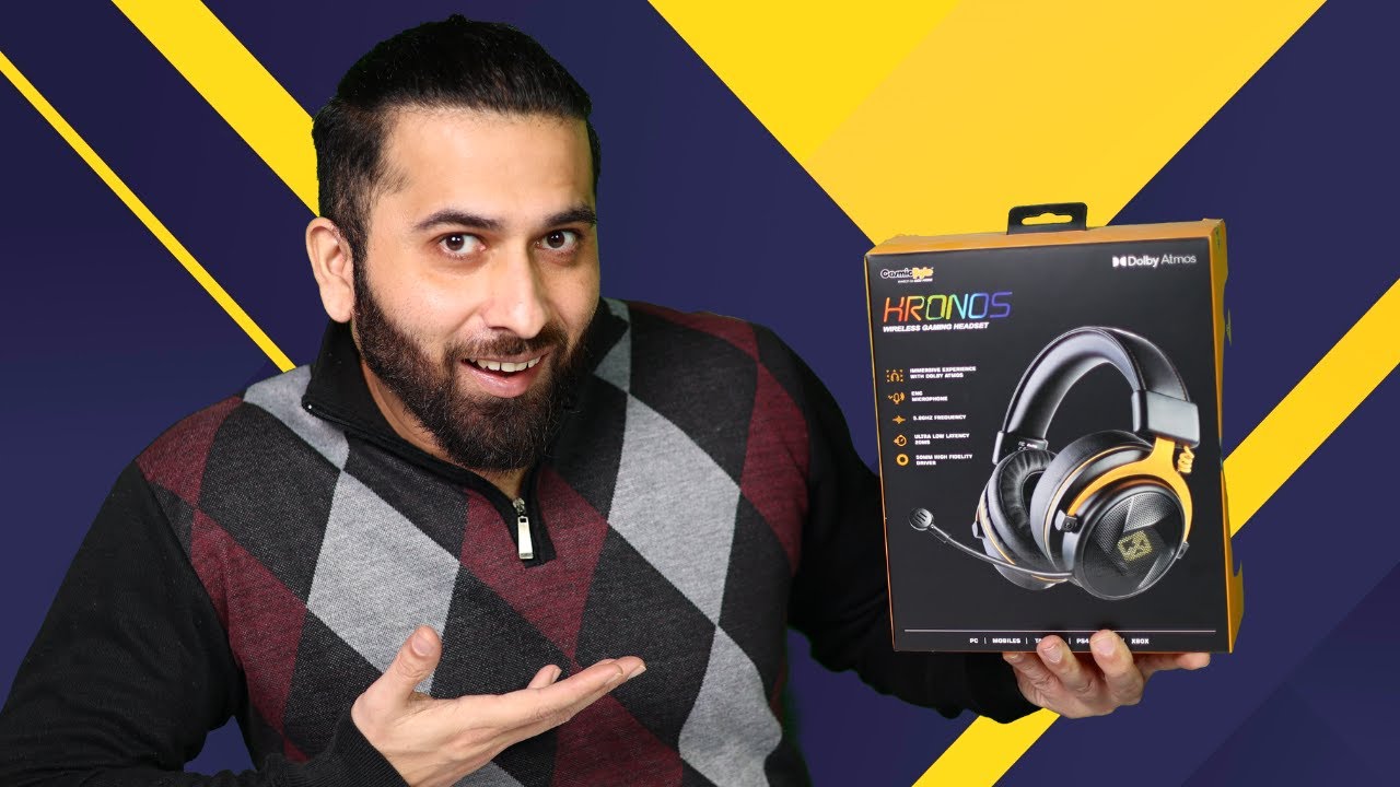 Cosmic byte kronos | Wireless Gaming Headphones With Dolby Atmos | Born ...