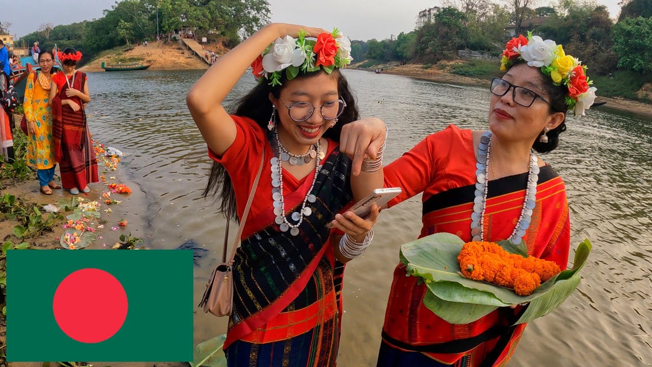 Celebrated Phool Biju with Bangladeshi Chakma tribe 🇧🇩 - YouTube