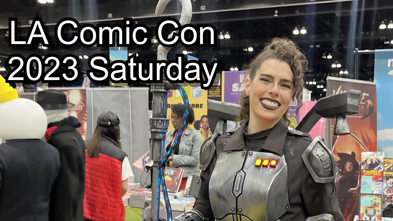 LA Comic Con 2023 Saturday - Too Much Anime? - YouTube