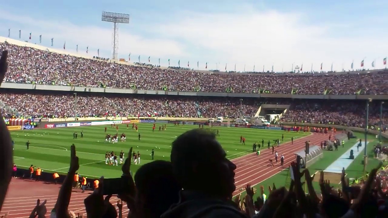 Azadi Stadium- Iran Vs China- Asian Qualifiers FIFA World Cup (chants ...