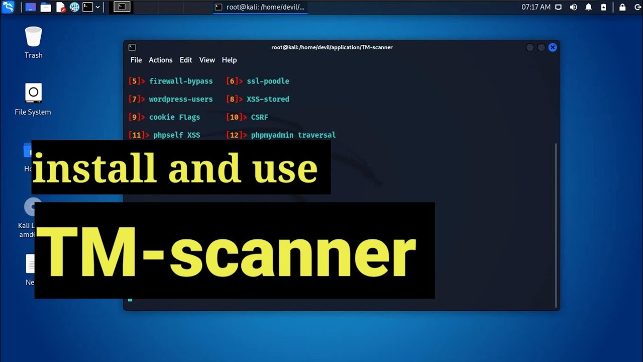 How to install TM-scanner and USE - YouTube