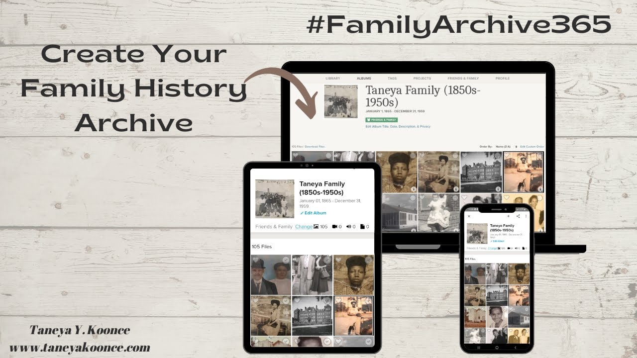 Introducing the FamilyArchive365 Project! Make Steady Progress on Your ...