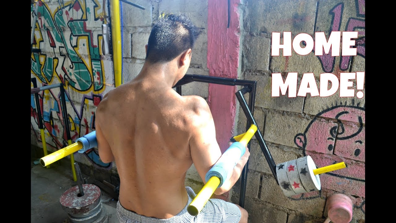 WE BUILT A NEW HOMEMADE GYM EQUIPMENT!! - YouTube