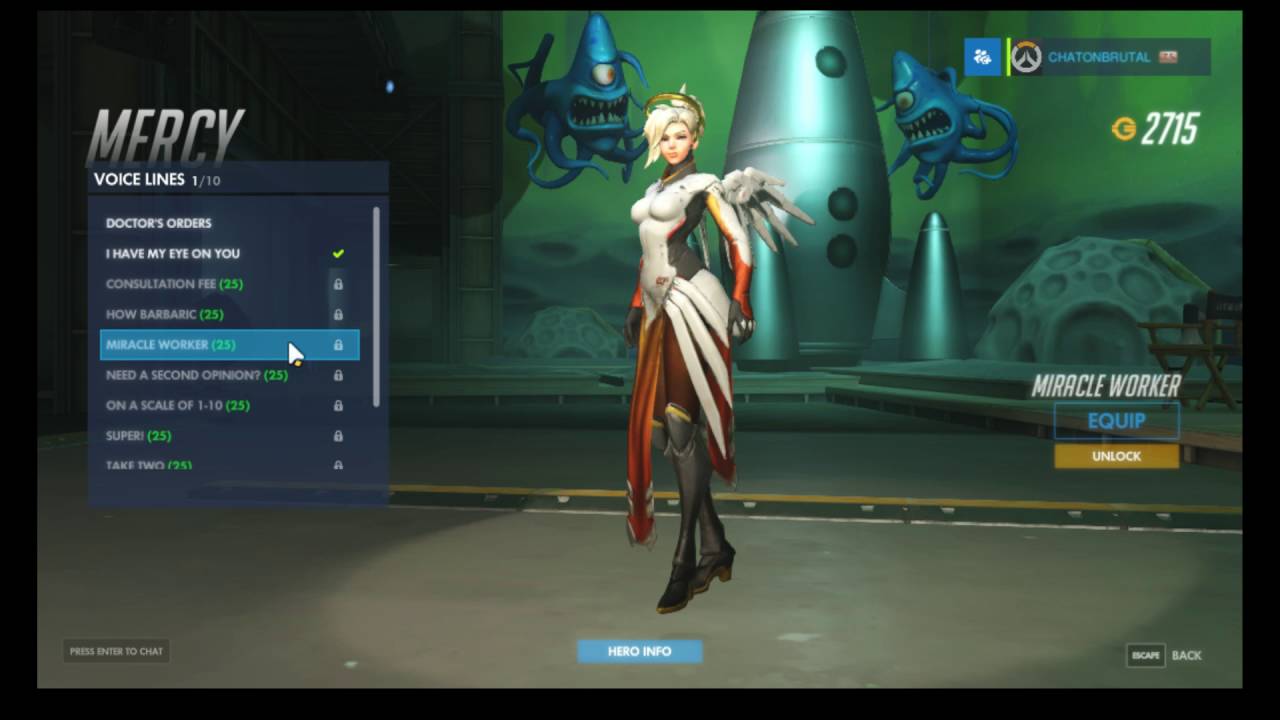 Mercy (Voice-Lines) [Overwatch] - YouTube