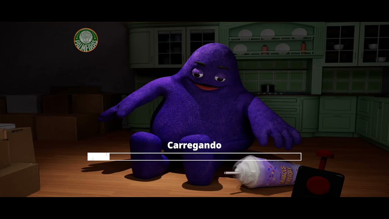 eu tentando terminar o jogo do grimesi shake - YouTube