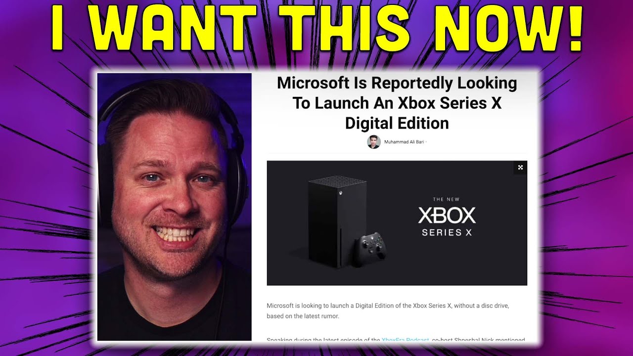 Microsoft Reportedly Working On Xbox Series X DIGITAL EDITION What microsoft-reportedly-working-on-xbox-series-x-digital-edition-what